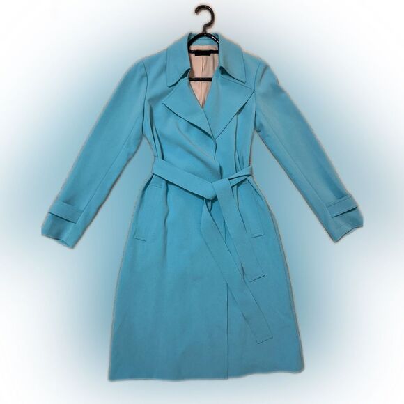 Theory | Jackets & Coats | Stunning Tiffany Blue Jacket | Poshmark